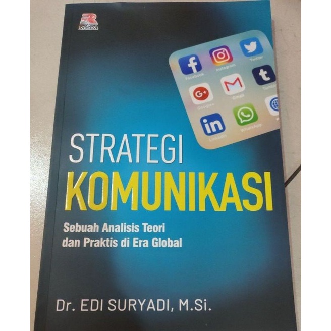 Jual JUAL CEPAT BUKU STRATEGI KOMUNIKASI SEBUAH ANALISIS TEORI DAN ... Jual JUAL CEPAT BUKU STRATEGI KOMUNIKASI SEBUAH ANALISIS TEORI DAN ...