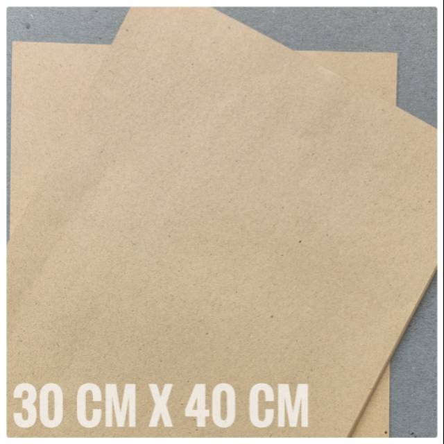 Jual ( 100 Lembar ) Kertas Samson / Kertas Kraft / Kertas Pembungkus 80 ...
