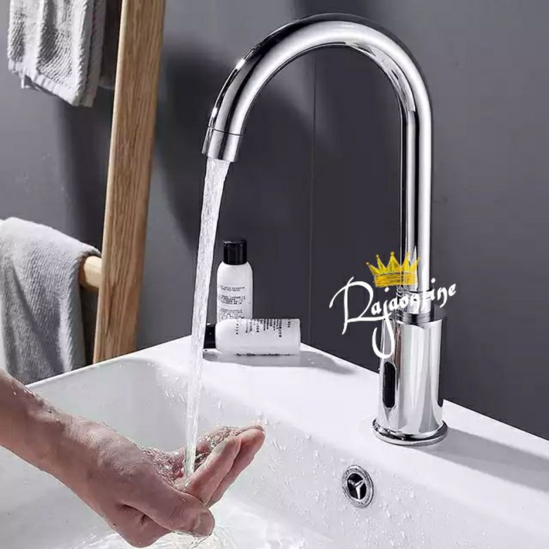 Jual Kran keran sensor angsa sink wastafel ac/dc stainles murah ...