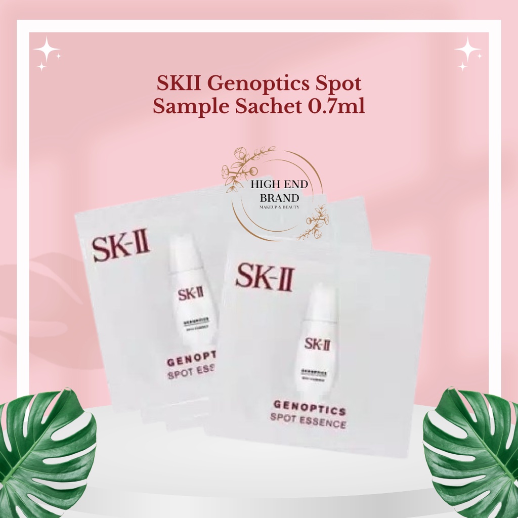 Jual SKII SK-II SK2 Genoptics Spot Sample Sachet 0.7ml / Genoptics Spot Essence | Shopee Indonesia