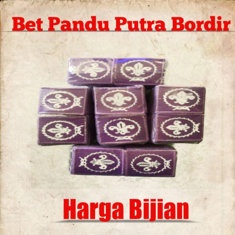 Jual Bet Pandu Putra Bordir - Wosm putra harga bijian | Shopee Indonesia