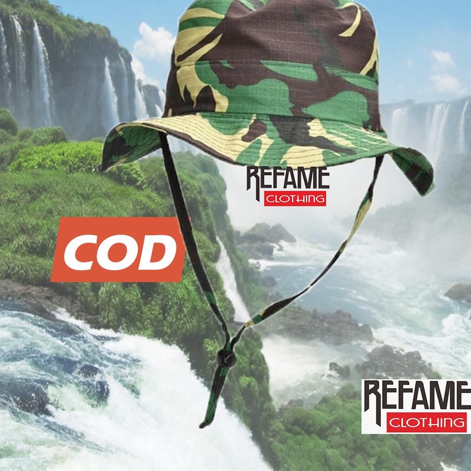 Jual {JMD.20No21ᴮ} Topi Gunung Rimba Dewasa Topi Tali Model Polos Bahan ...