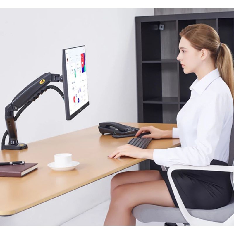 Jual meja bracket monitor tv 17 20 22 24 inch lengan putar dudukan ...