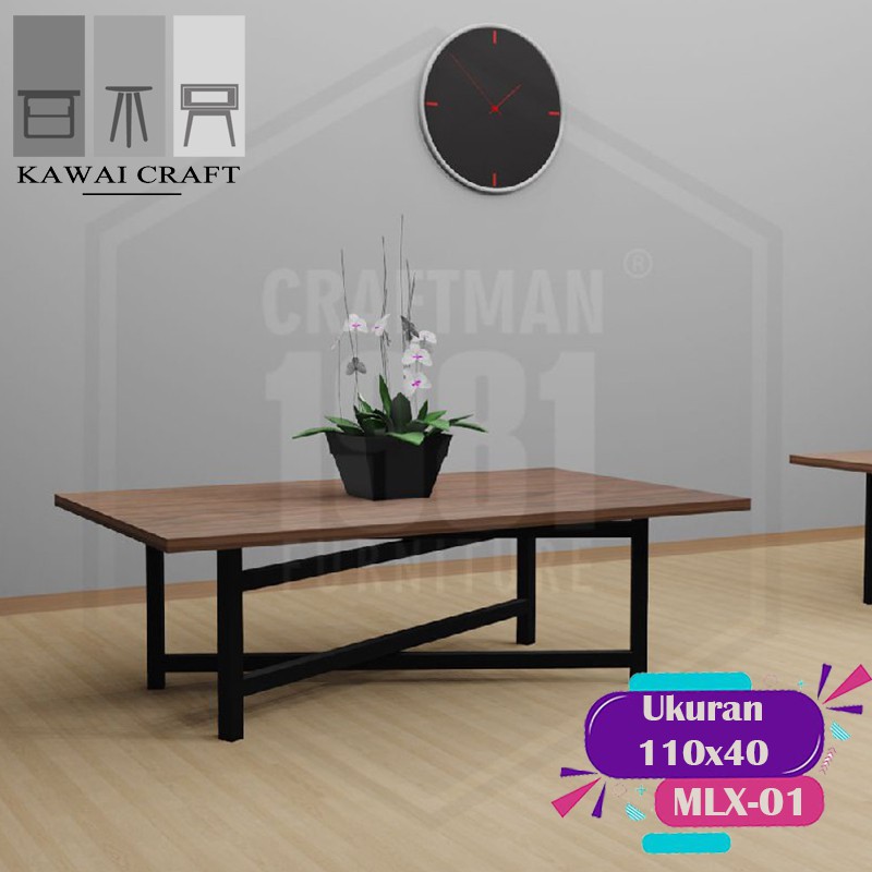 Jual MEJA MODERN / MEJA MURAH / MEJA SIMPEL UKURAN 110X40 | Shopee ...