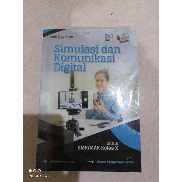 Jual BUKU SIMDIG SIMULASI DAN KOMUNIKASI DIGITAL SMK X 10 (USED ...