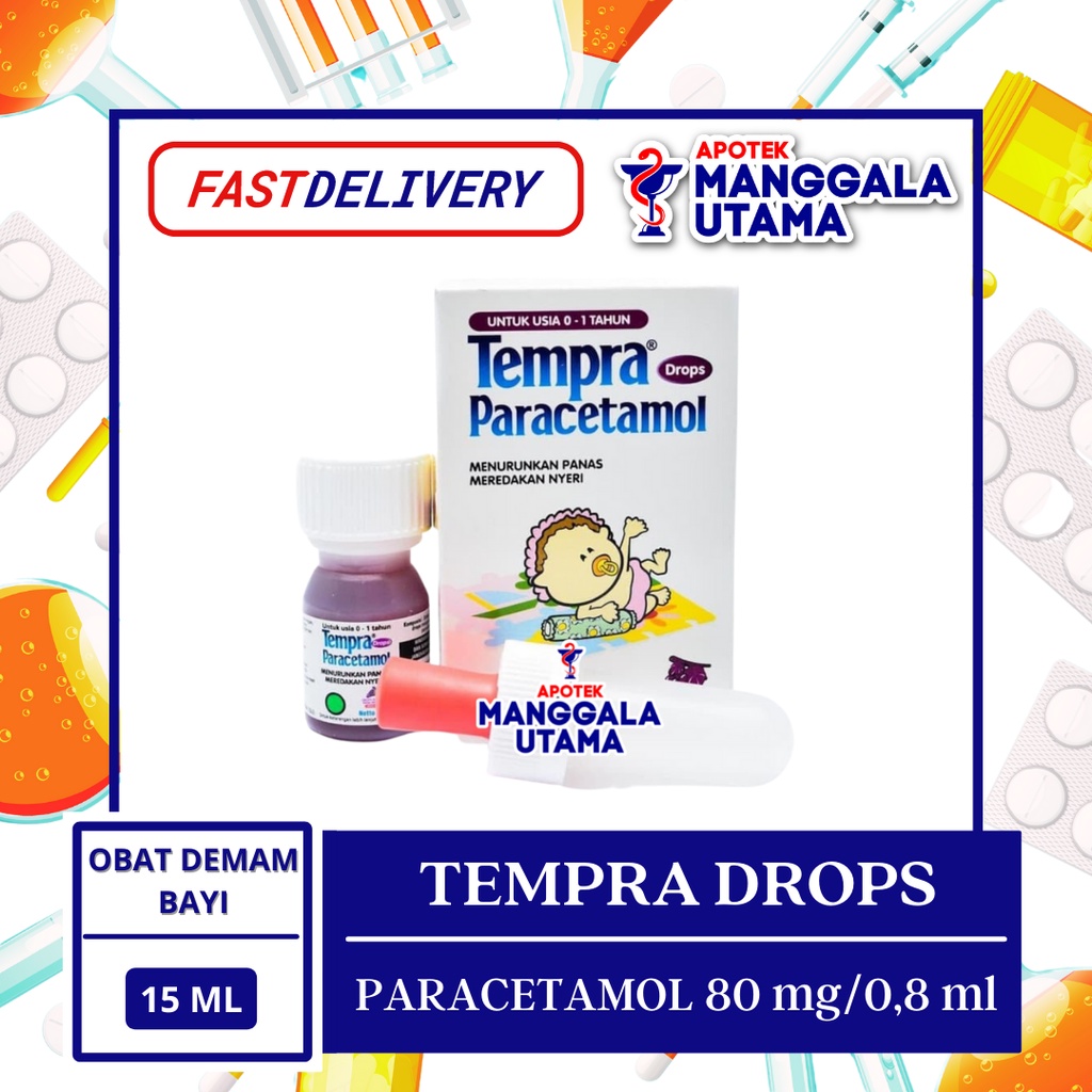 Jual TEMPRA DROPS | Shopee Indonesia