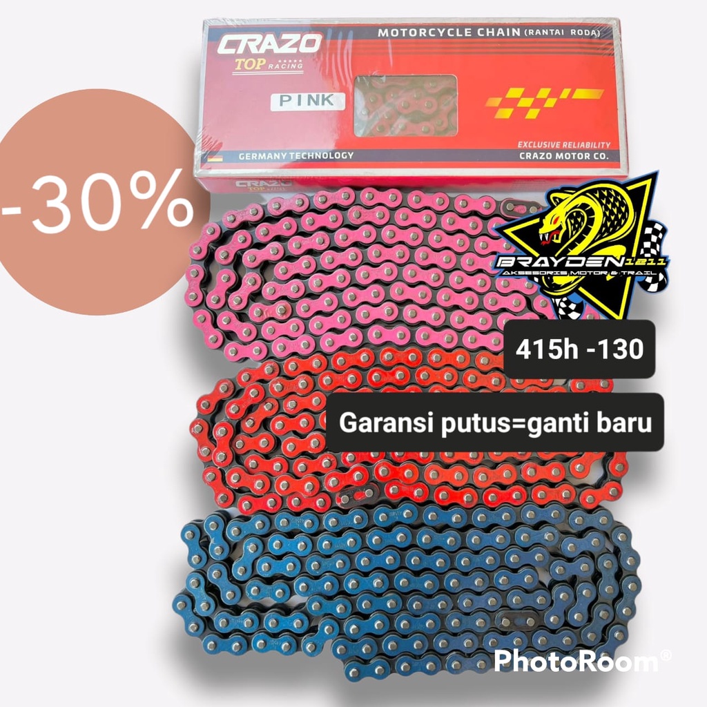Jual RANTAI GOLD 415 CRAZO/RANTAI GOLD 415 SSS/RANTAI GOLD 415 130/RANTAI GOLD 415/rantai sss ...