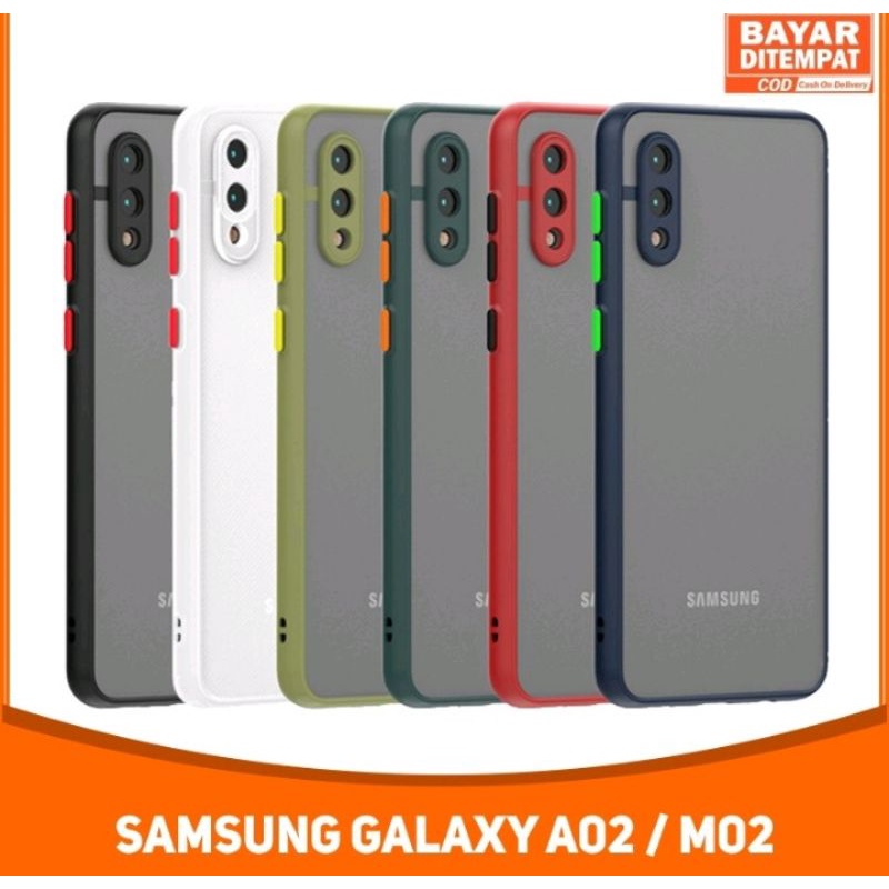 Jual Case Casing Samsung A02 / A02s Silicon Model Baru Dove Aero My ...