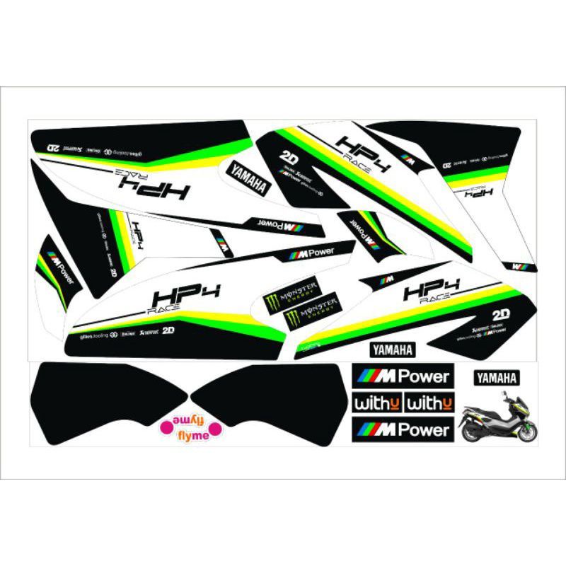 Jual DECAL STIKER NMAX 155 OLD - STRIPING STICKER VARIASI N MAX LAMA ...
