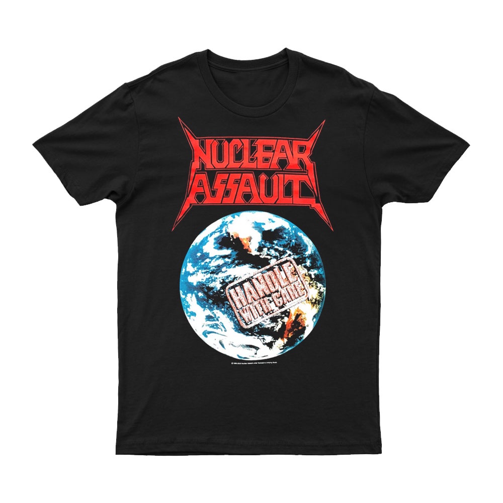 Jual T-SHIRT - Nuclear assault - Handle with care | Shopee Indonesia