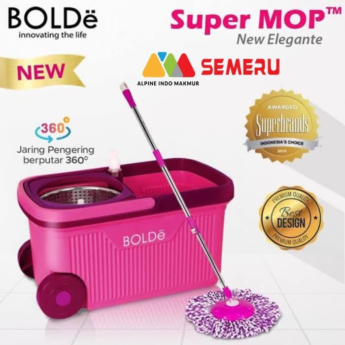 Jual BOLDE SUPER MOP NEW ELEGANT SM-ELG | Shopee Indonesia
