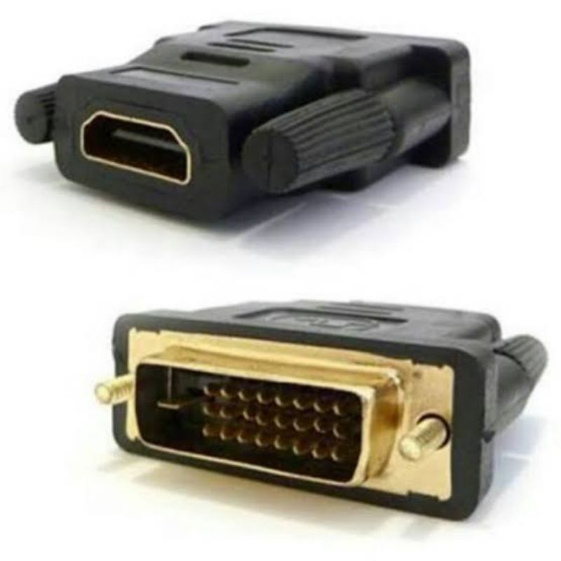 Jual Converter Gender Dvi 24 + 1 Male To HDMI Female Connector - Dvi 25 ...