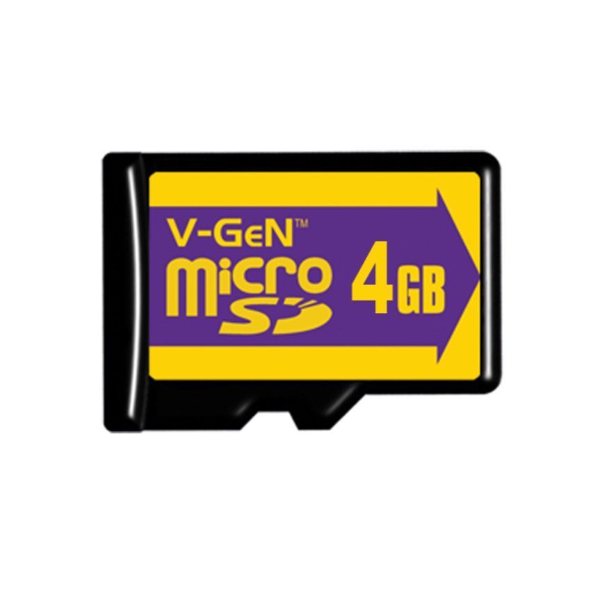 Jual memori micro sd vgen 4gb Kartu Memory Card MicroSD V Gen V-Gen 4 ...