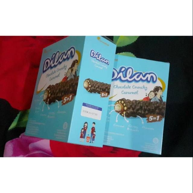 Jual Camilan Ringan Wafer Roll Rasa Vanila Dilan Chocolate Crunchy ...