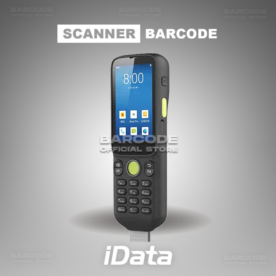 Jual MOBILE BARCODE SCANNER IDATA i3 PDT PDA ANDROID 2D KEYPAD ...