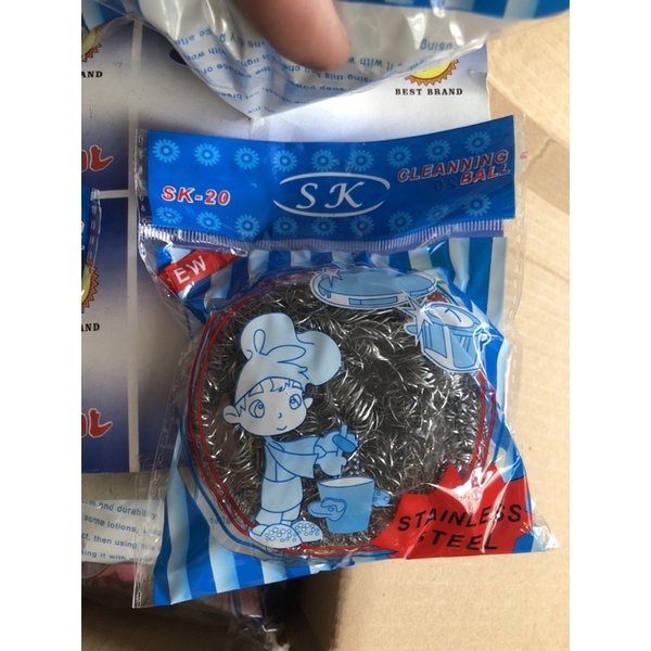 Jual Spon Kawat Besar Anti Karat Sabut Besi Sikat Cuci Piring Wajan ...