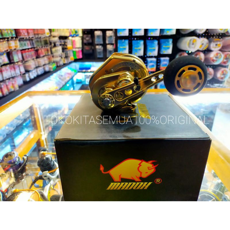 Jual Reel Extreme Jigger MADOX RISE ULTEGRA KS 2000L 3000L Level Wind ...
