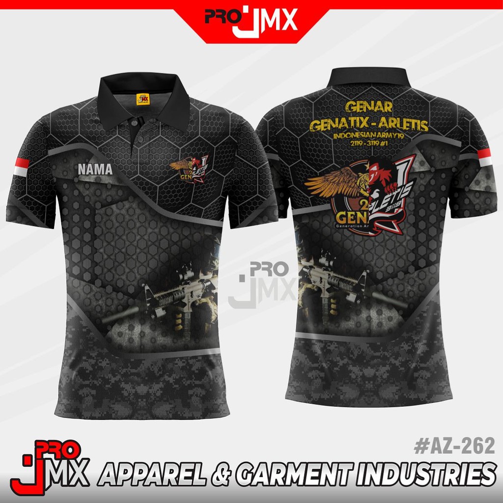 Jual PROJMX - KAOS JERSEY FULL PRINTING GENATIX-ARLETIS (BISA CUSTOM ...