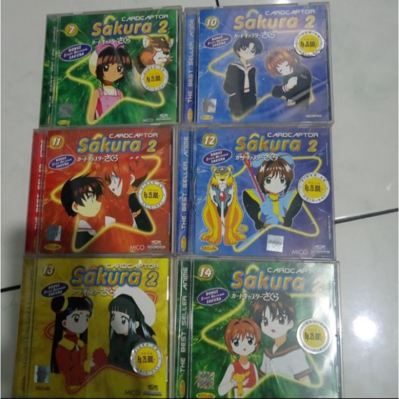 Jual Card Captor Sakura VCD Anime set | Shopee Indonesia