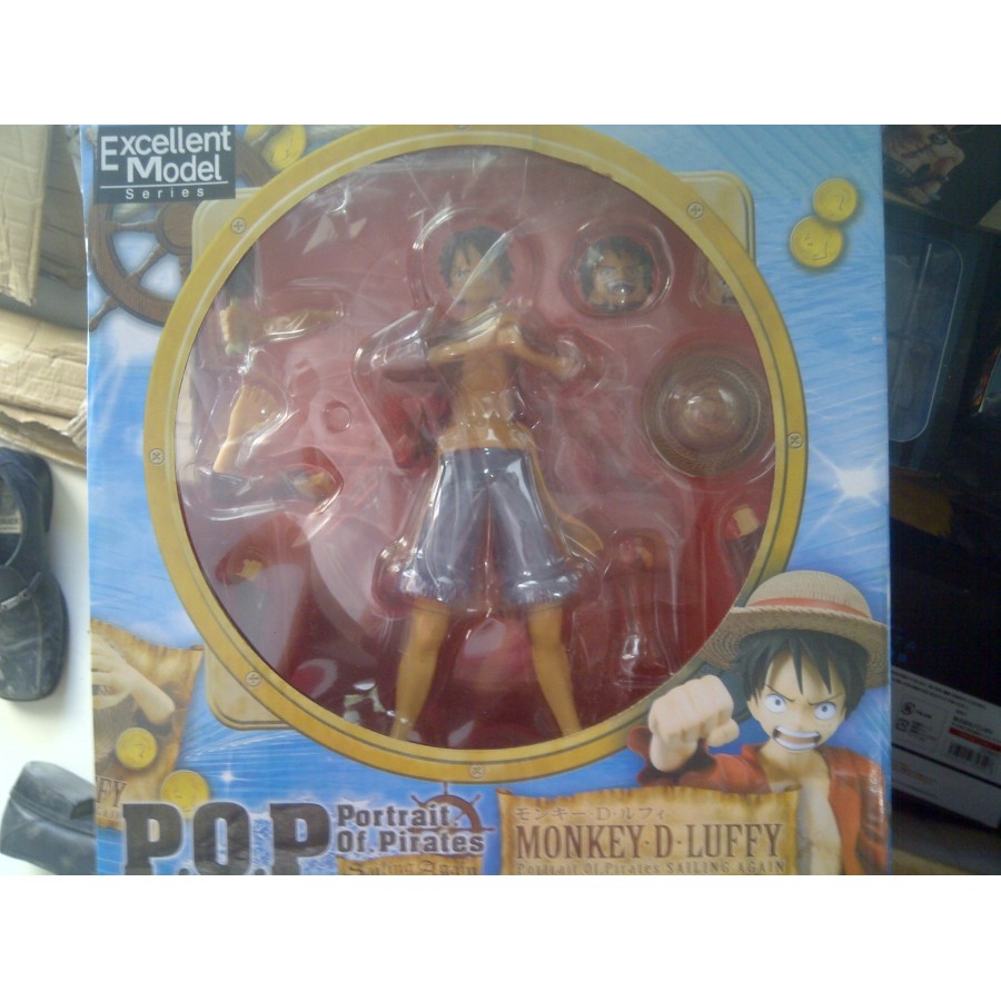 Jual POP DX One Piece Monkey D Luffy Sailing Again MEGA HOUSE | Shopee ...