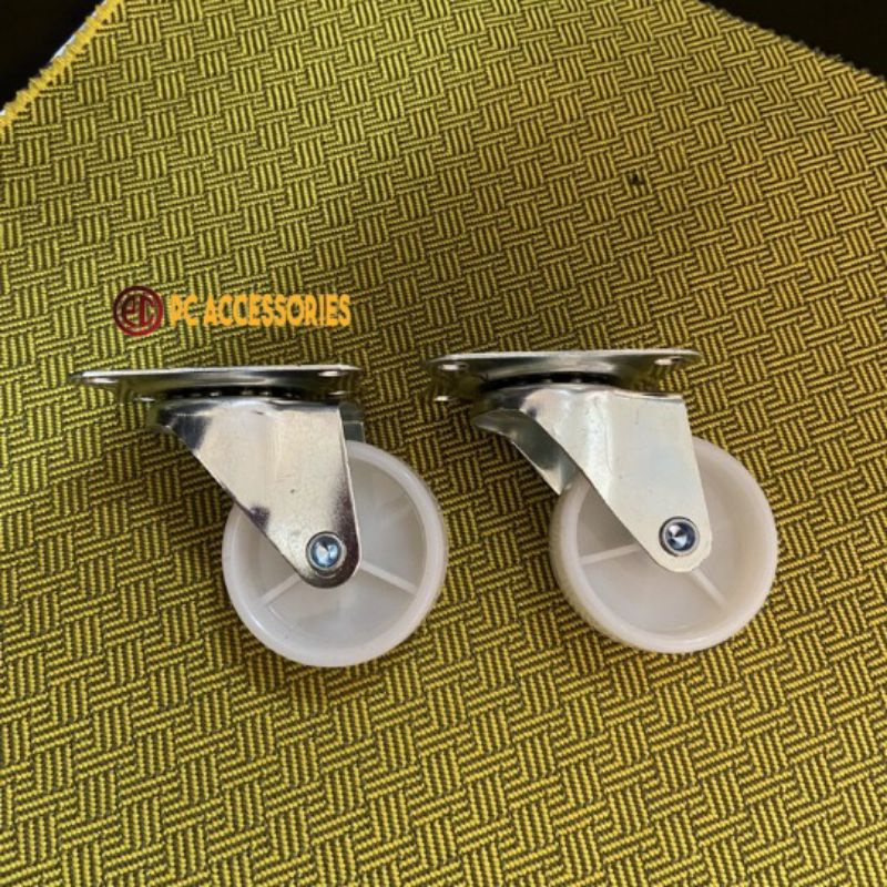 Jual RODA NYLON REM/ RODA NYLON TANPA REM/ RODA NYLON 2 INCH | Shopee ...