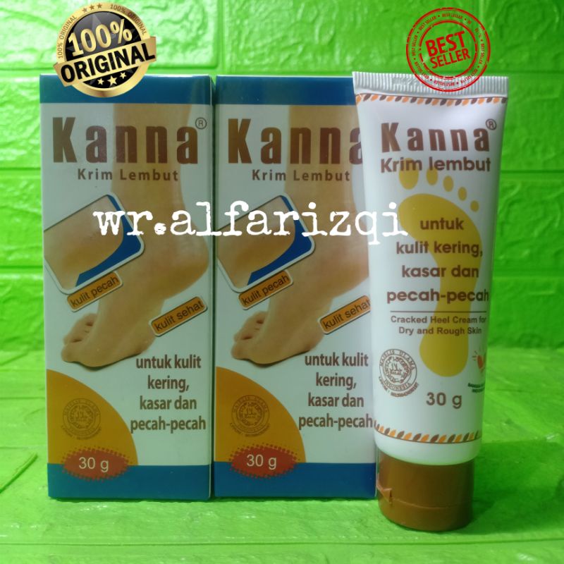 Jual Kanna White 30g / Kana / Untuk Kulit Kering Kasar & Pecah Pecah / KANNA WHITE | Shopee ...