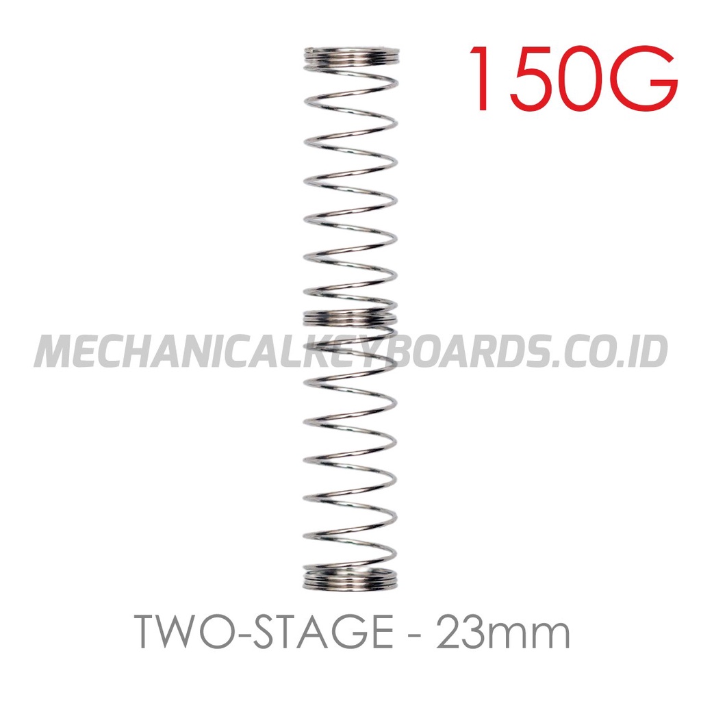 Jual MKID Two-Stage MX Stainless Steel Springs 150g (23mm) | Shopee Indonesia