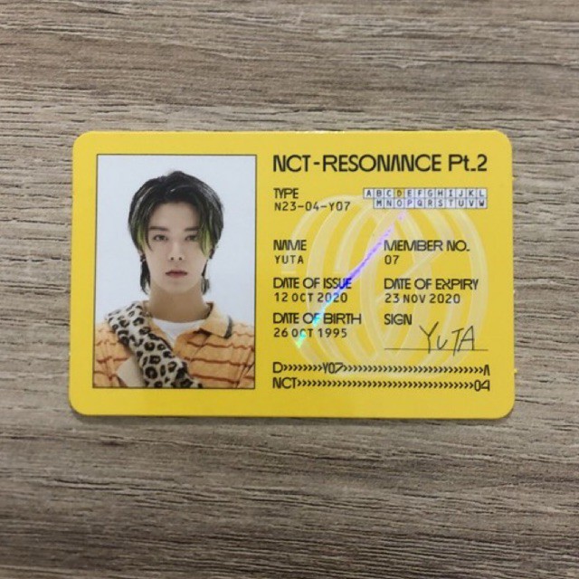 Jual id card yuta departure (booked) | Shopee Indonesia