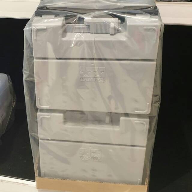 Jual Tamiya portable pit box grey (15424) | Shopee Indonesia