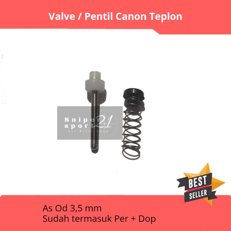 Jual Pentil / Valve canon teplon - Pentil canon 3,5mm | Shopee Indonesia