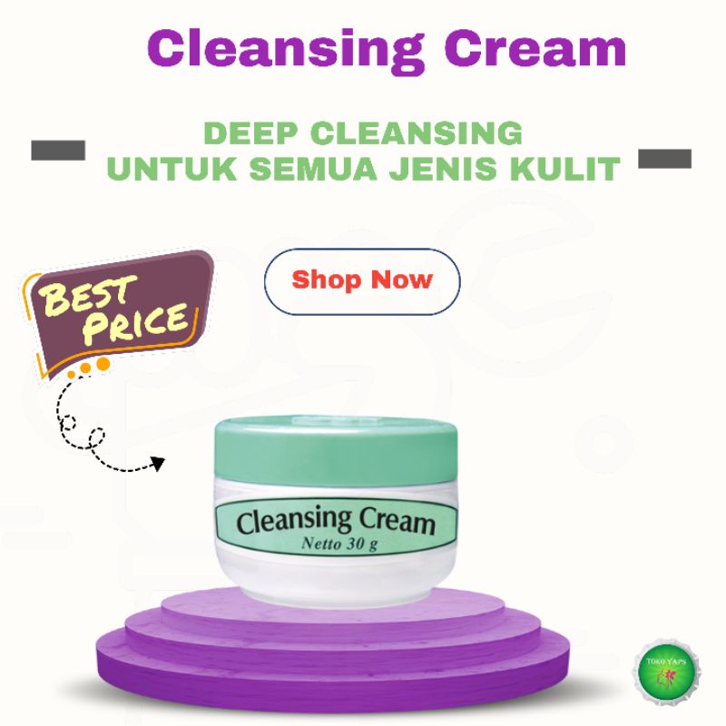 Jual Cleansing Cream DOUBLE CLEANSING VIVA COSMETICS DEEP CLEANSER ...