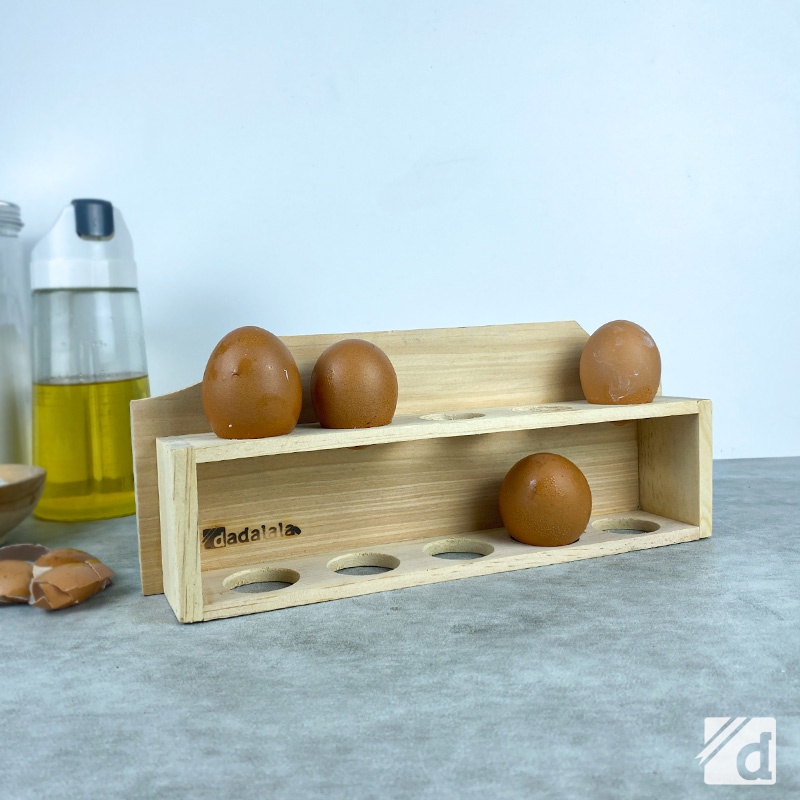 Jual DADALALA Rak Telur 2 Susun / Tempat Telur Gantung Dinding Bahan ...