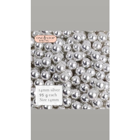 Jual Sprinkle Silver 14 mm (95gr) | Shopee Indonesia