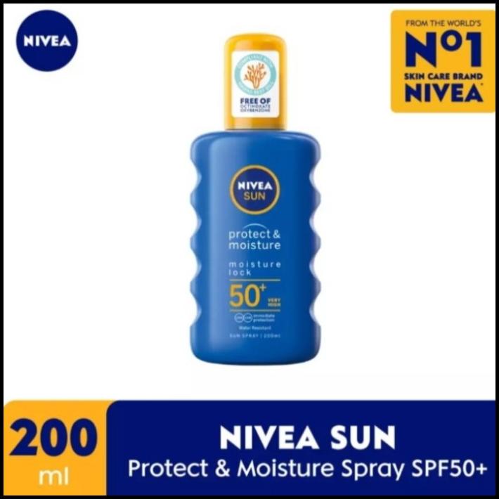 Jual Nivea Sun Protect Moisture Spf 50 + Water Resistant 200 Ml ...