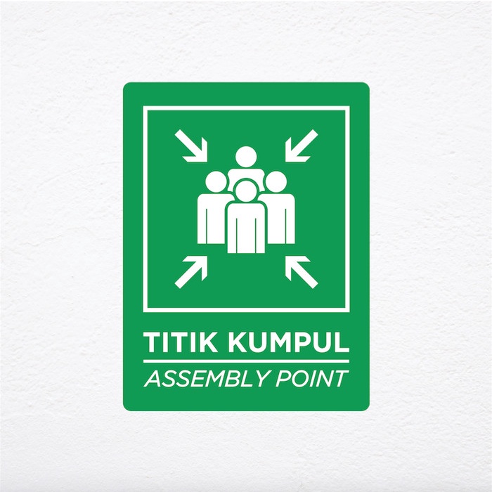 Jual Otello - Titik Kumpul Assembly Point | Sign Board Akrilik ...