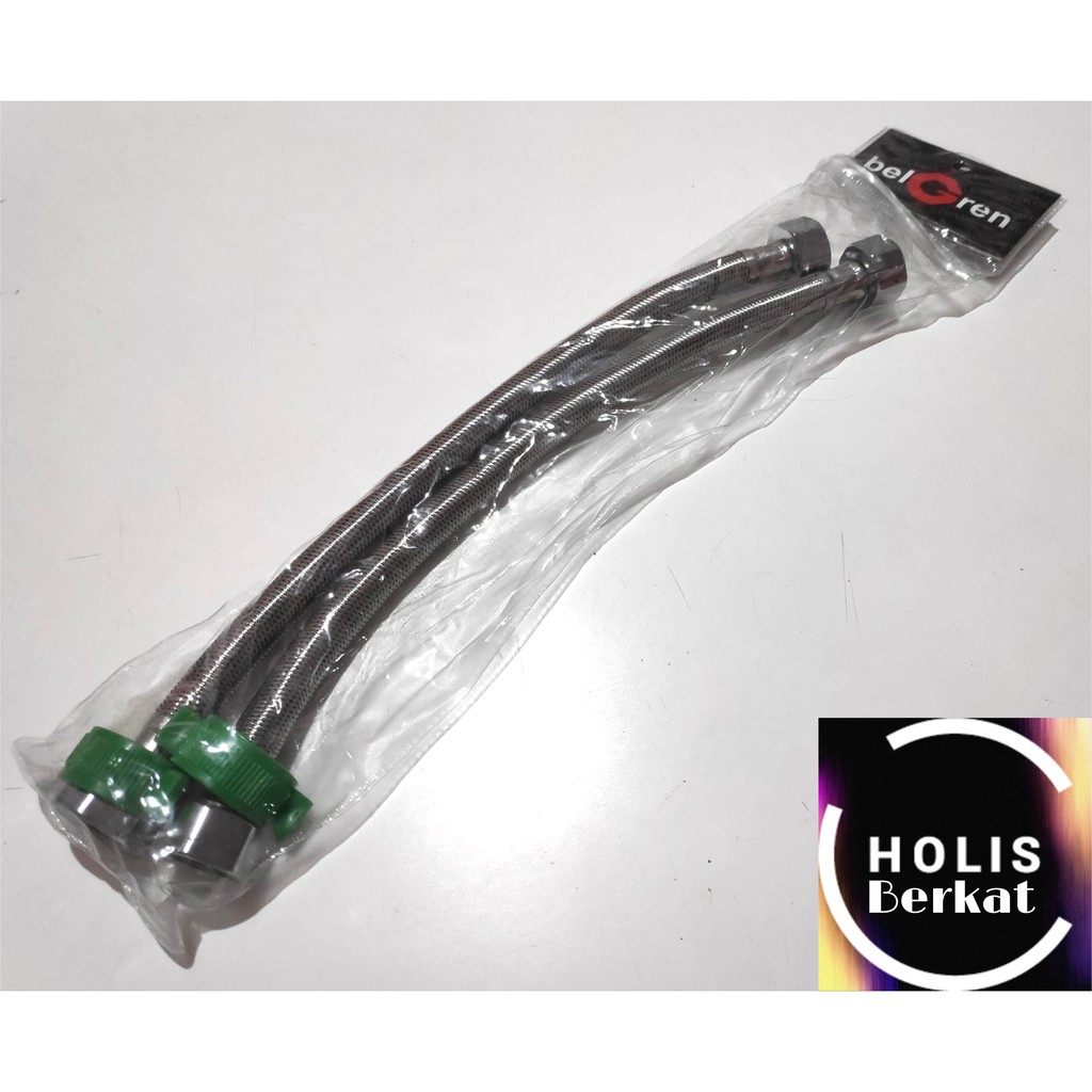 Jual SLANG ANYAM 30 CM / SELANG FLEXIBEL / SLANG FLEKSIBEL BELGREN ...