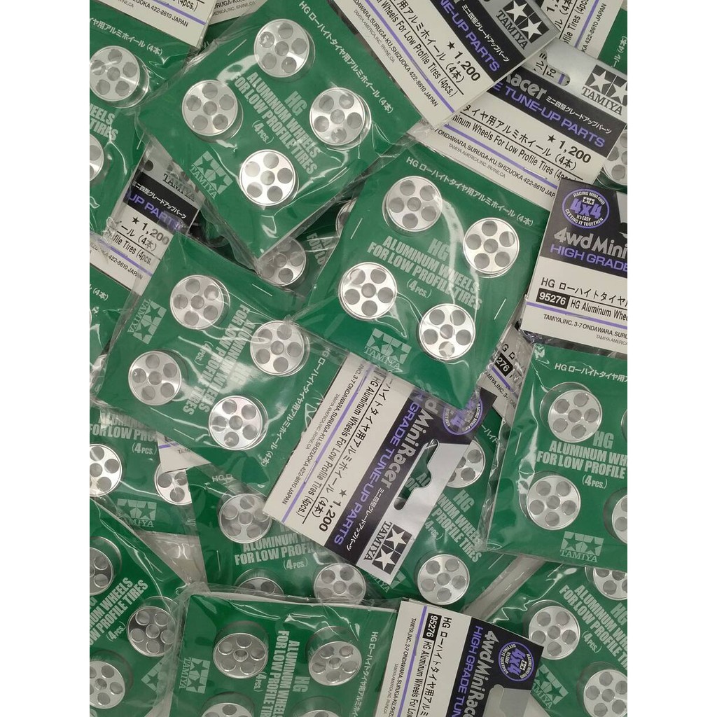 Jual Tamiya item#95276 - HG Aluminium Wheels for Low Profile Tires ...