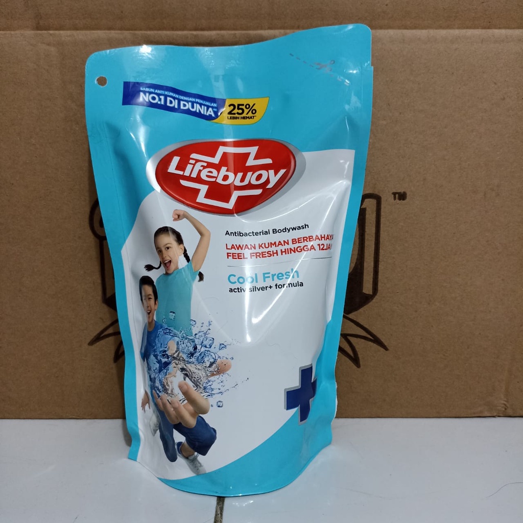 Jual Lifebuoy Antibacterial Body Wash Cool fresh 400 ml (Expired 2025 ...