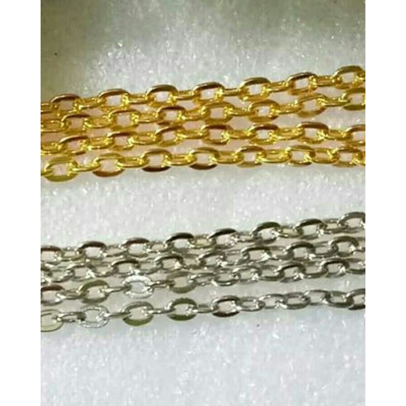 Jual rantai pipih - rantai nuri - rantai bulat -rantai warna - rantai ...