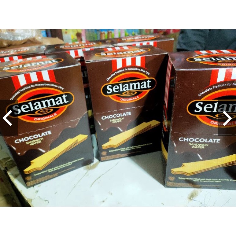 Jual Wafer Selamat 1 box isi 20pc (@15gr) | Shopee Indonesia
