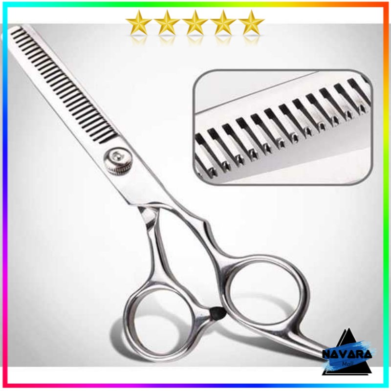 Jual Gunting Sasak Rambut Paling Tajam Full Stainless Steel | Shopee ...