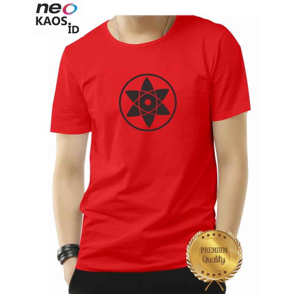 Jual KAOS NARUTO MOTIF MATA SHARIGAN OBITO SASUKE MADARA KAOS ANIME ...