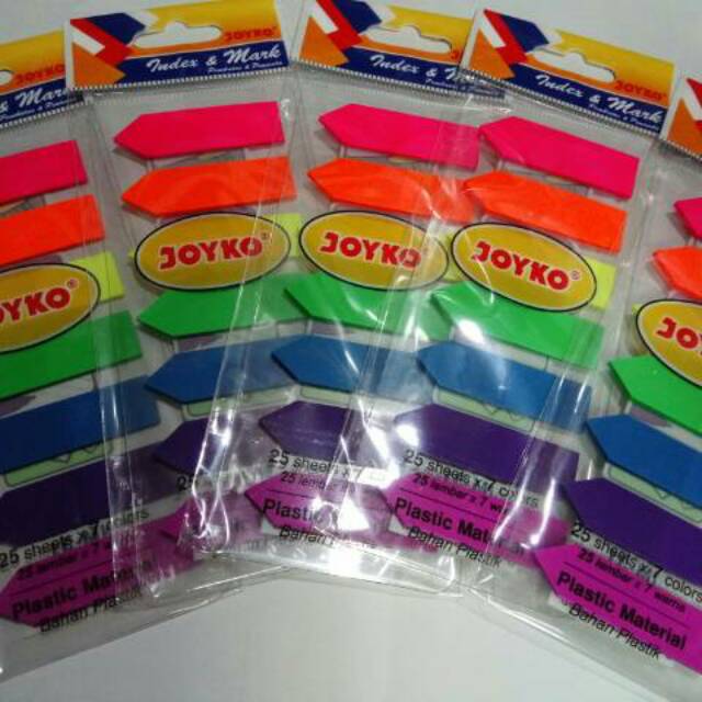 Jual Kertas index panah / Sticky Notes IM 31 plastik merek Joyko ...