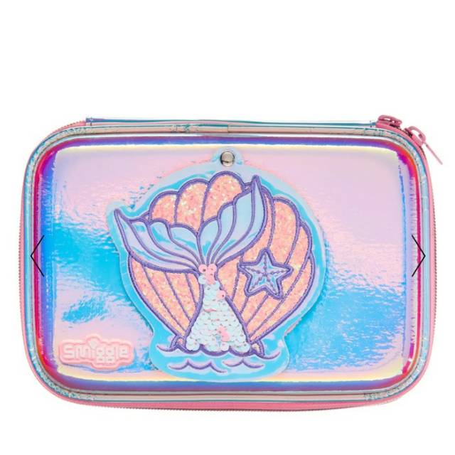 Jual (SALE) SMIGGLE Glitz Mirror Coral Hardtop Pencil Case | Shopee ...