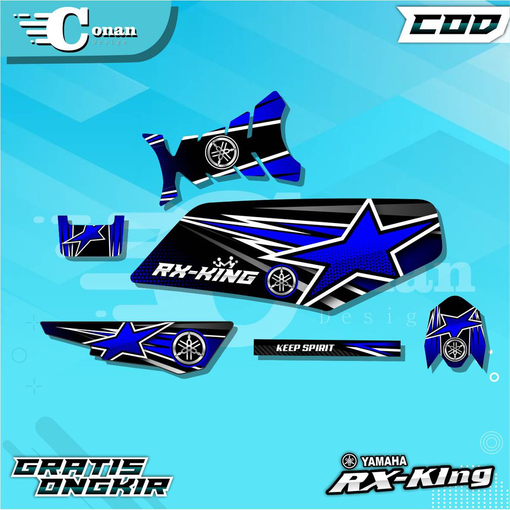 Jual Striping RX King Variasi 2004 2008 Setriping RX King Strip Keep ...