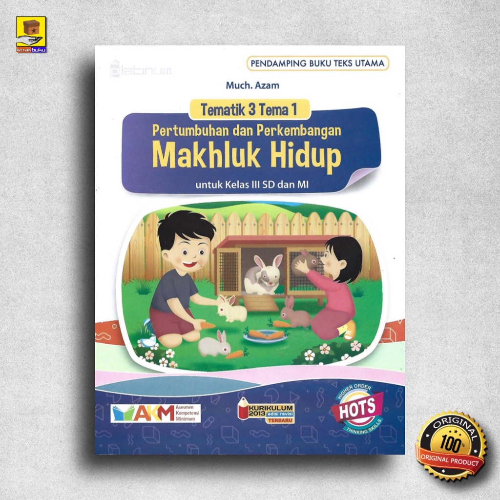 Jual Buku Tematik Sd Kelas 3 Tema 1 2 3 4 5 6 7 8 Akm Hots Platinum
