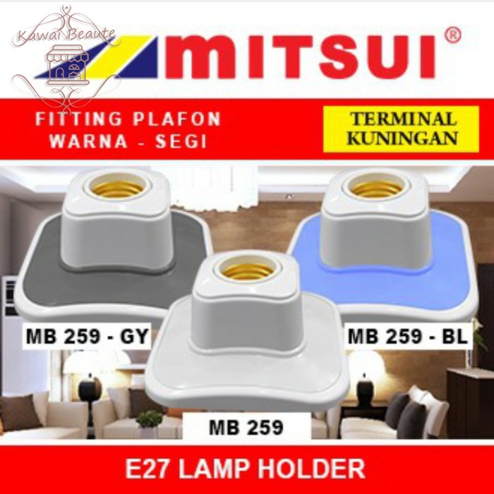 Jual Fitting Plafon Segi MB 259 Mitsui | Shopee Indonesia
