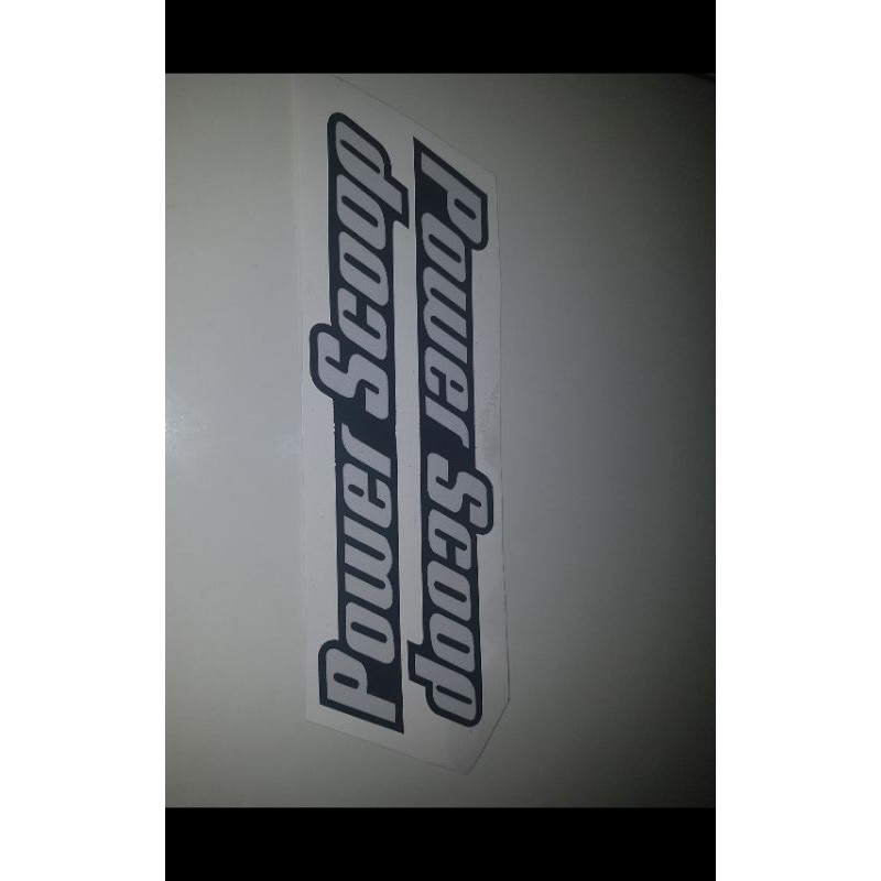 Jual stiker power scoop yamaha alfa champ copy original | Shopee Indonesia