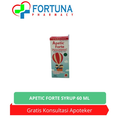 Jual APETIC FORTE SYRUP 60 ML | Shopee Indonesia