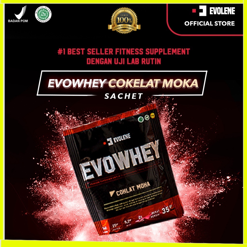 Jual Whey Mocca 1 sachet - Suplemen fitness pembentuk Otot - Defisit ...